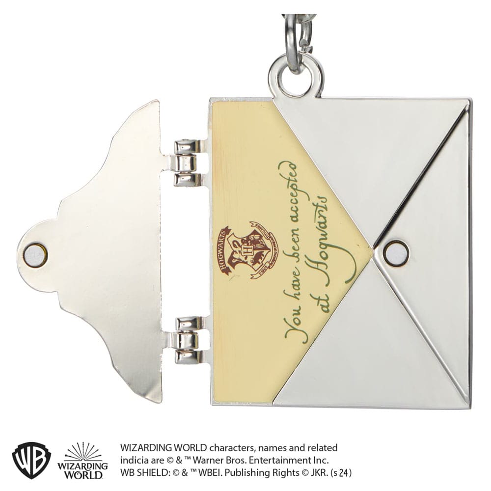 Harry Potter Metal Keychain Hogwarts Acceptance Letter – Taverna del ...